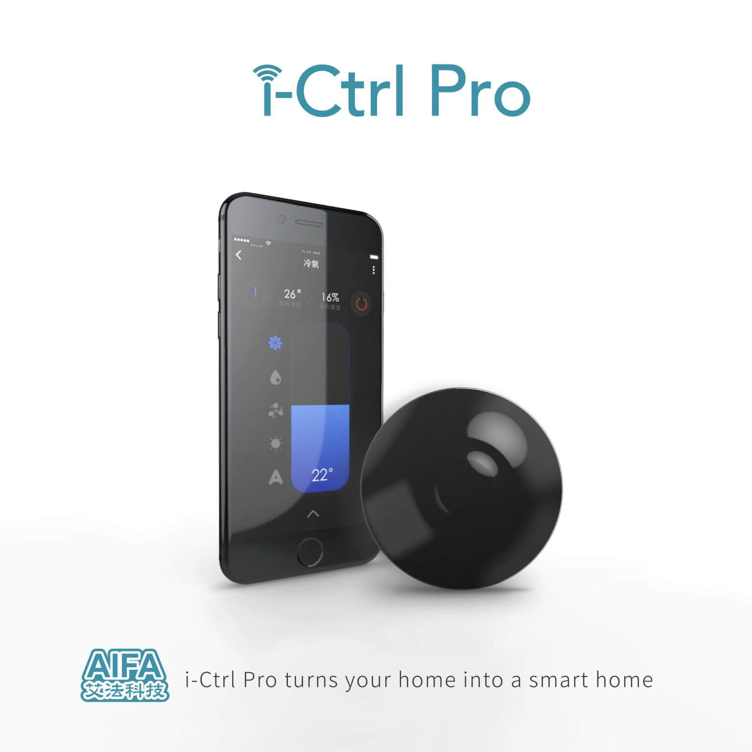 i-Ctrl Pro Wireless Smart Home Controller (AIFA Smart WiFi Smart Remote ...